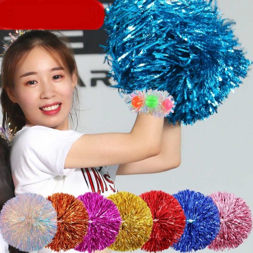 girls kids Cheerleading hand flower cheerleading flower ball ...